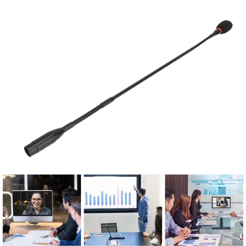 Gooseneck Microphone Durable Condenser 23.2in for Conference | Shopee ...