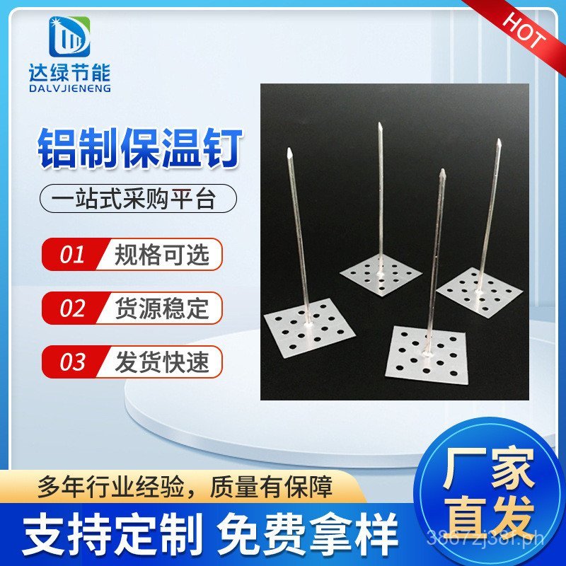 In Stock Rockwool Insulation Aluminum Nails Insulation Board Fixing ...