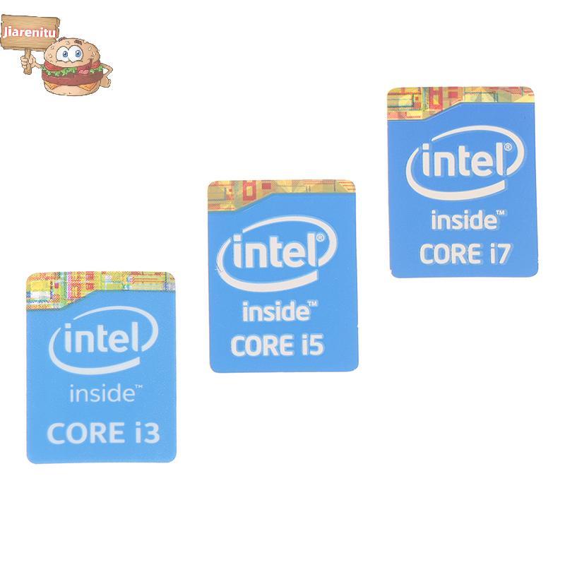 jia 5pcs 4th Generation Intel Core I3 I5 I7 Sticker Label Notebook ...