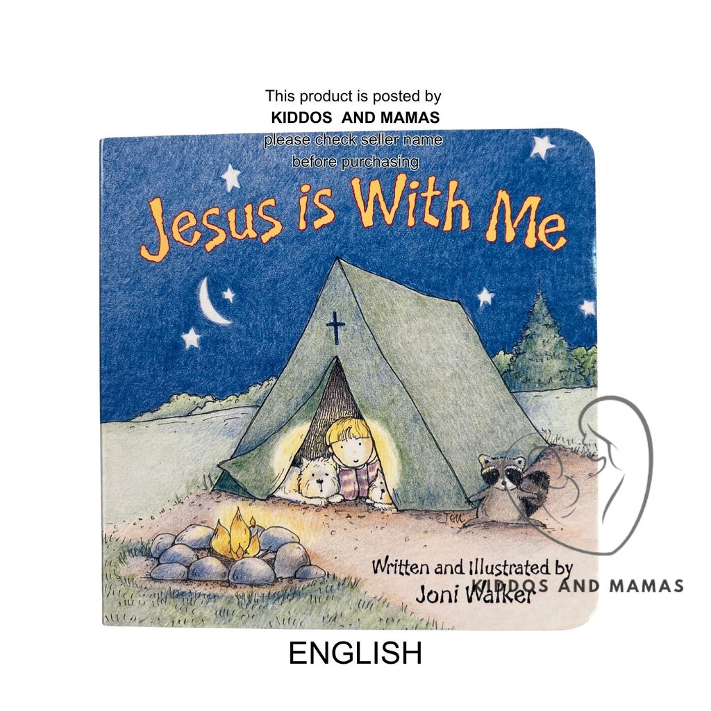 Jesus Is With Me (Board Book) | Shopee Philippines