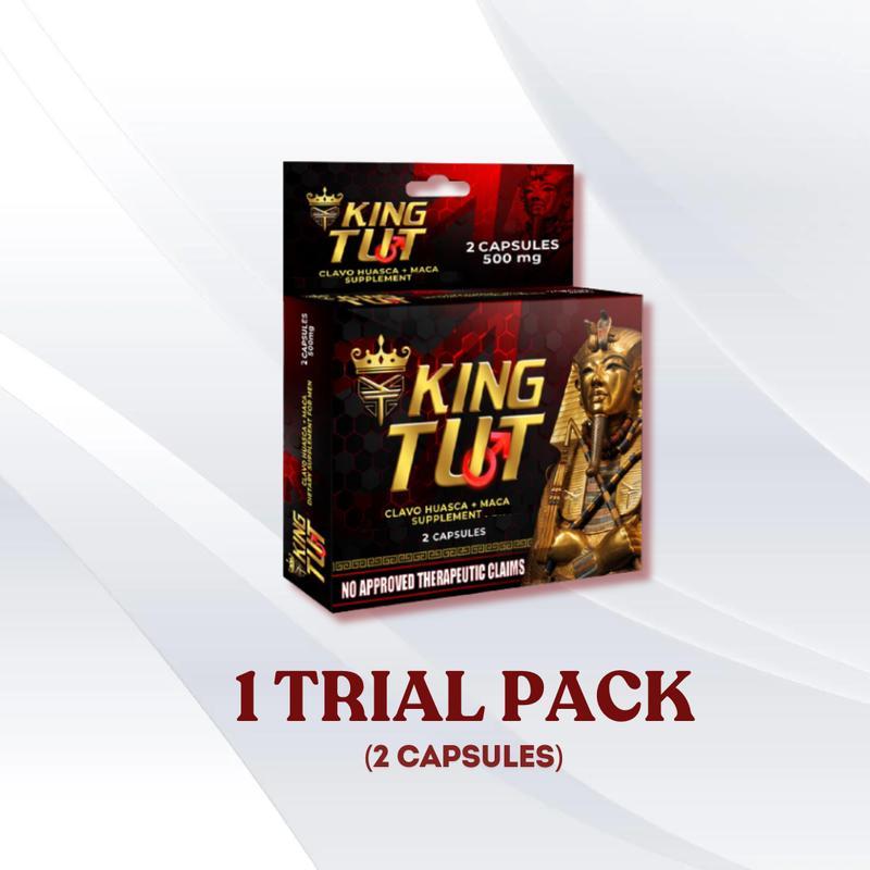 King Tut Capsules 1 Trial Pack (2 Capsules) - Men Natural Healthcare ...