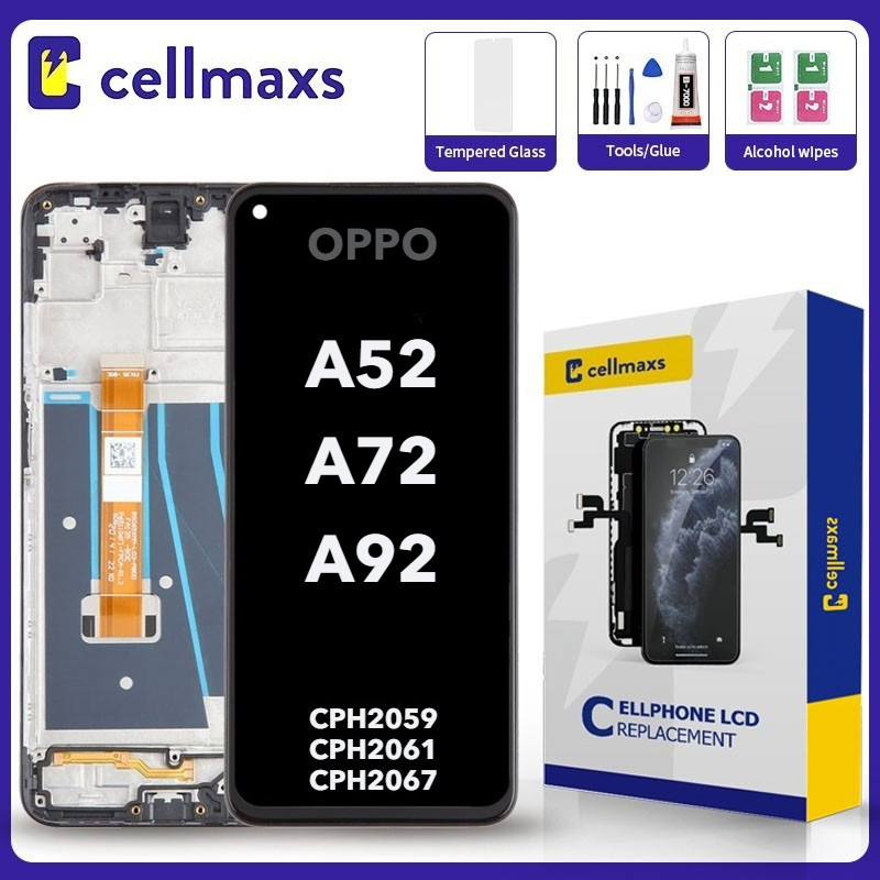 For OPPO A52 A72 A92 4G CPH2059 CPH2061 CPH2067 CPH2069 PADM00 PDAM10 ...
