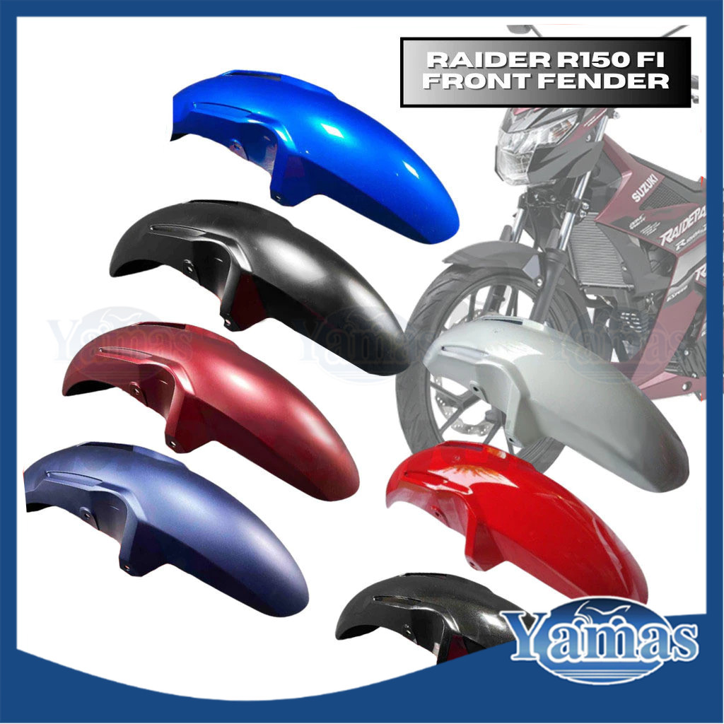 SUZUKI RAIDER R150 FI FRONT FENDER MOTORCYCLE FAIRINGS YAMAS | Shopee ...