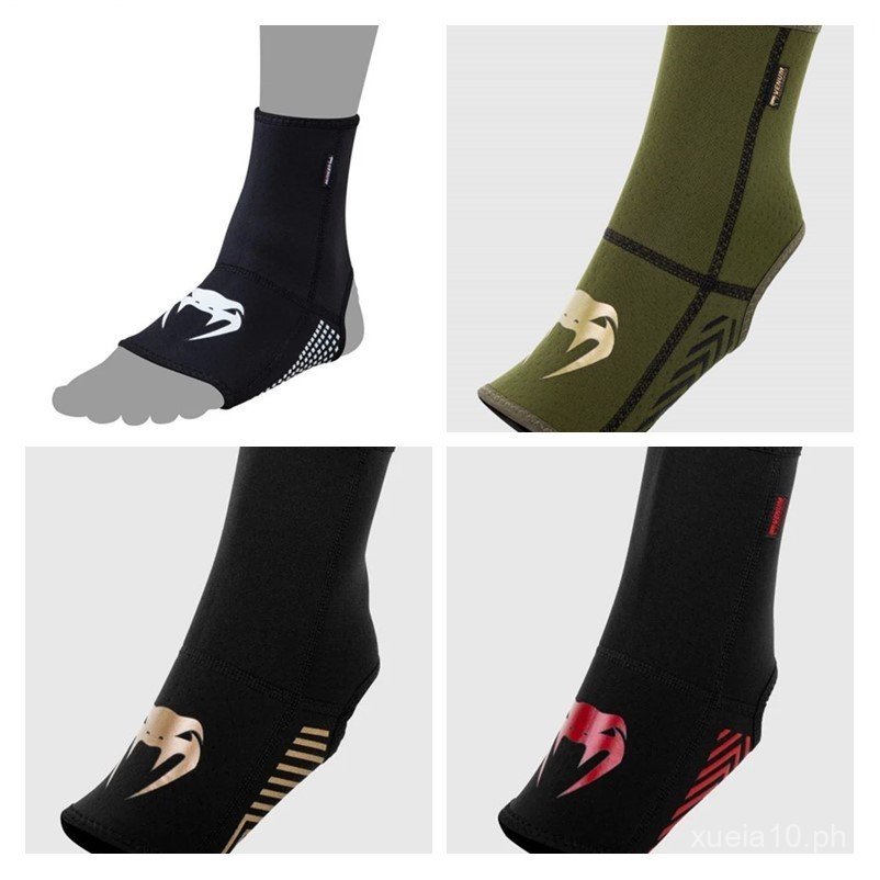 VENUM EVO Venom Boxing Foot Guards Muay Thai Fighting Sanda Ankle Guard ...