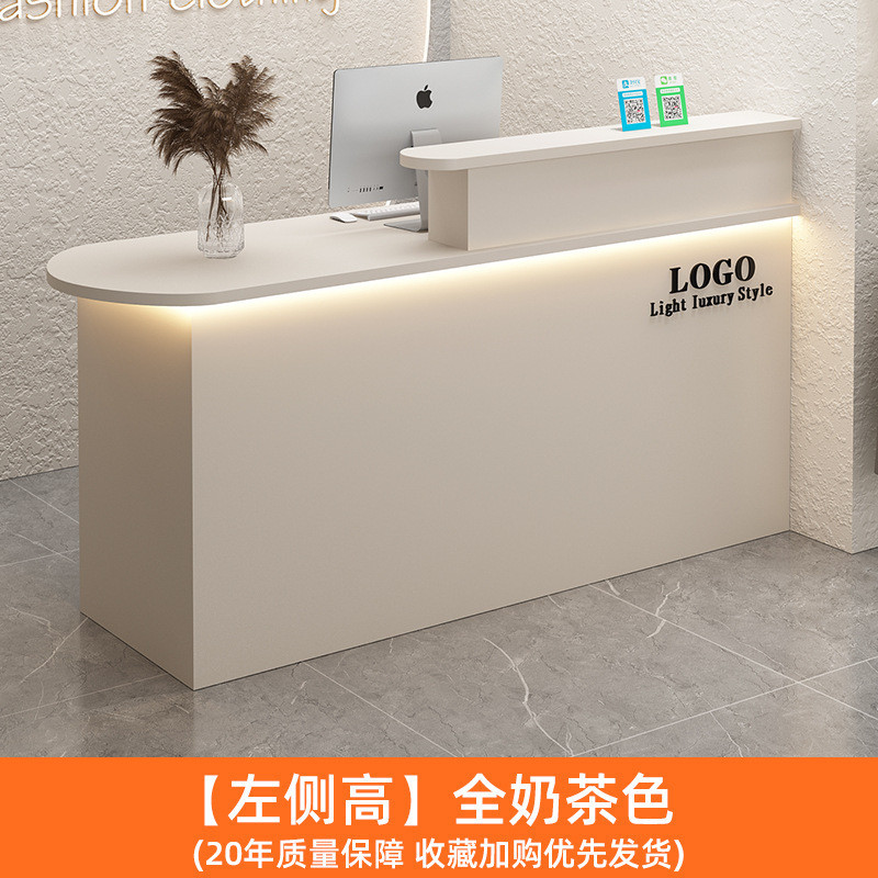 Cashier Counter Shop Light Luxury Small Clothing Store Bar Counter ...