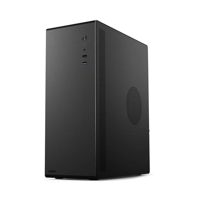 Micro ATX Mini PC Desktop Case - Supports MATX/ITX, USB 3.0, and 3.5 ...
