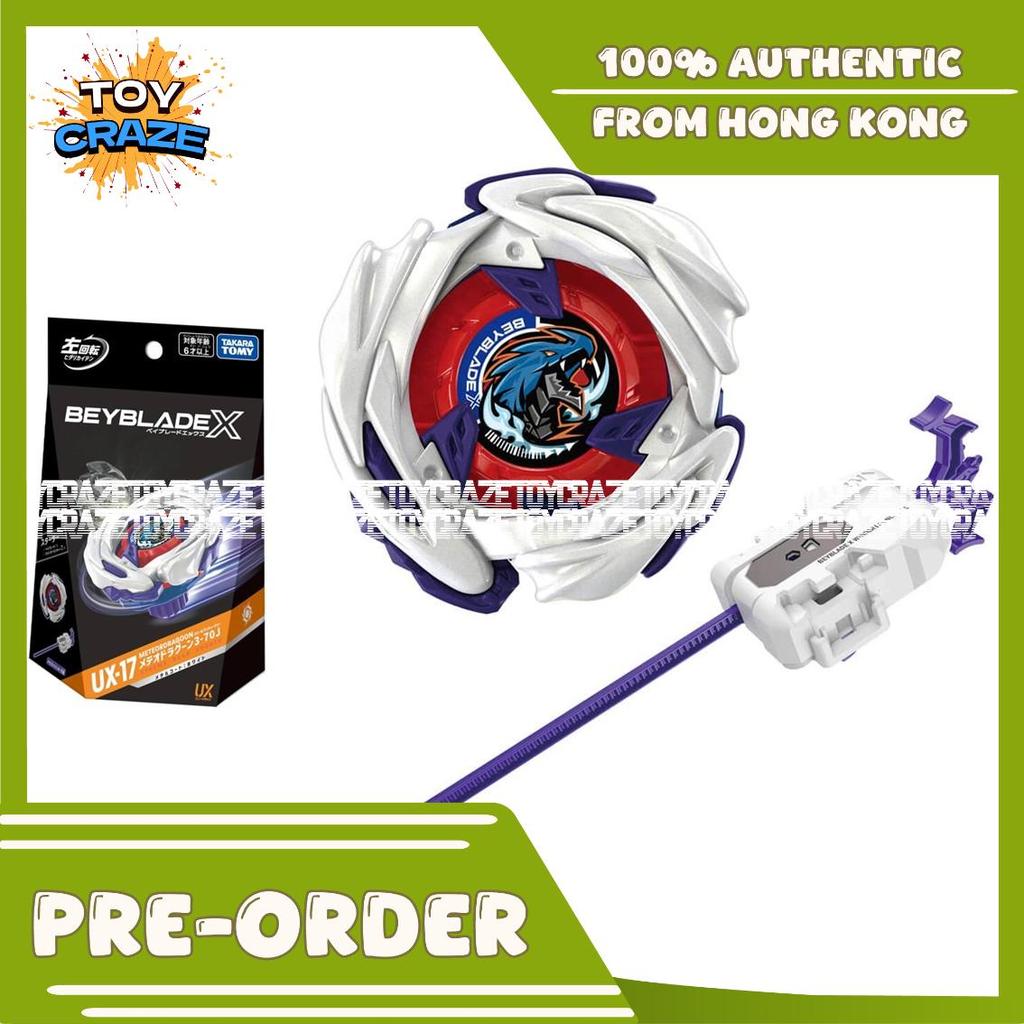 [Pre-order] Takara Tomy BEYBLADE X UX-17 Starter Meteor Dragoon 3-70J ...
