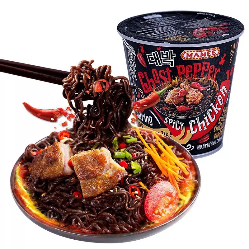 Malaysia Imported MAMEE Mummy Ghost Pepper Noodle 77g Broken Soul ...
