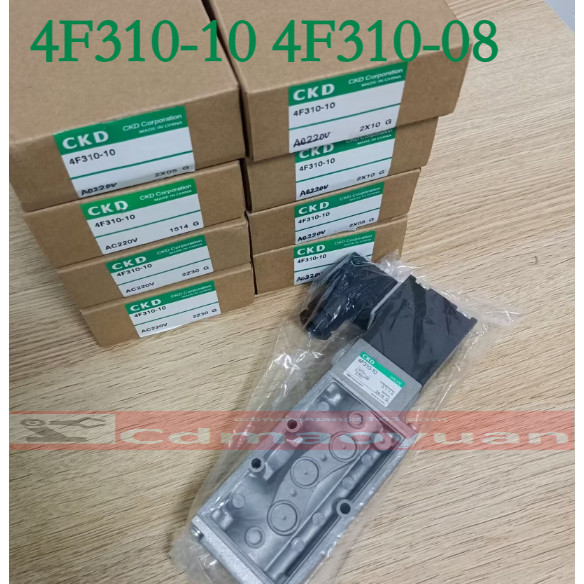 CKD Solenoid Valve 4F310-10-DC24V 4F310-10-AC220V 4F310-08-B-DC24V ...