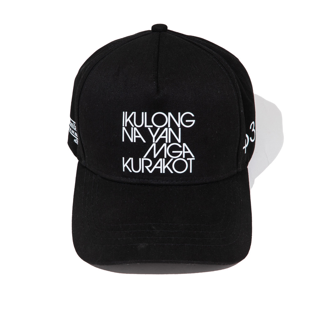 TEAM MANILA IKULONG CAP BLACK | Shopee Philippines