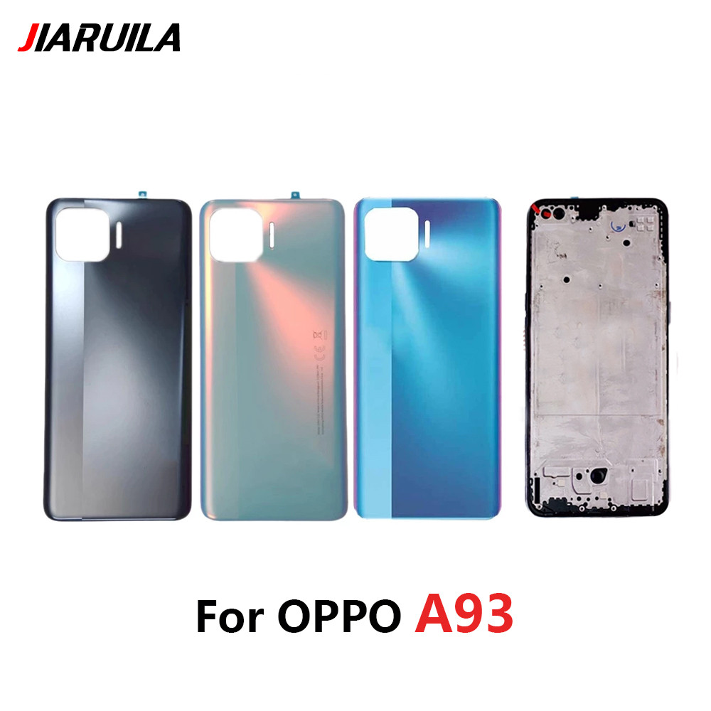 Back Battery Cover Rear Door Housing Case For Oppo A93 | Shopee Philippines