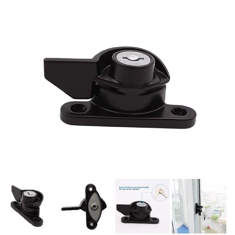 Sliding Window Door Crescent Lock with Key Special Safety Design Zinc ...