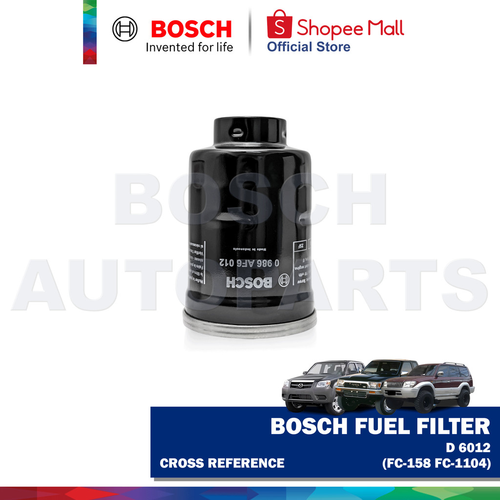 Bosch Fuel Filter for Mazda BT-50, Toyota Hilux V,Toyota Land Cruiser ...