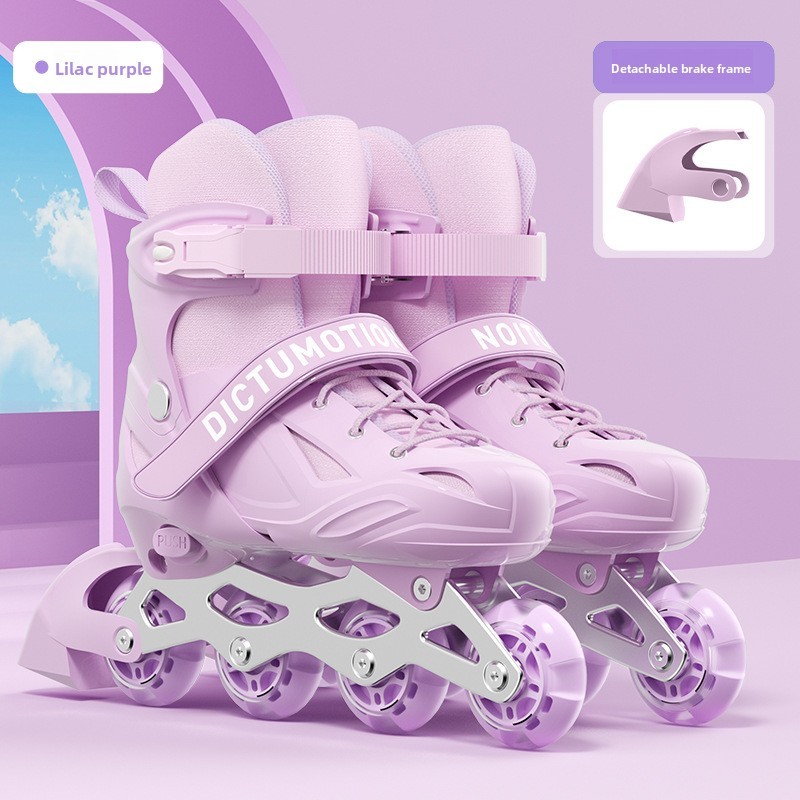 Children's Roller Skates for Beginners Professional Roller Shoes Ages 6 ...