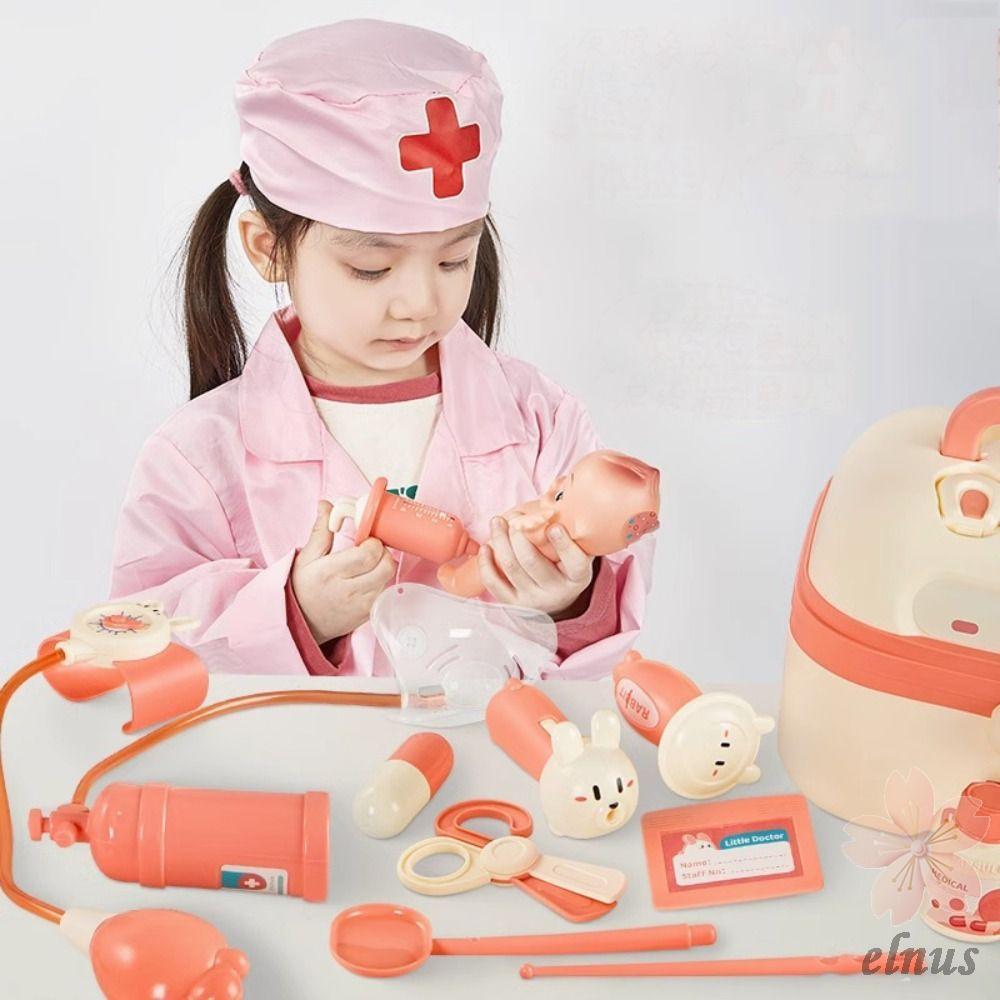 ELNUS Doctor Pretend Role Play Kit, Role-playing Games Educational Game ...