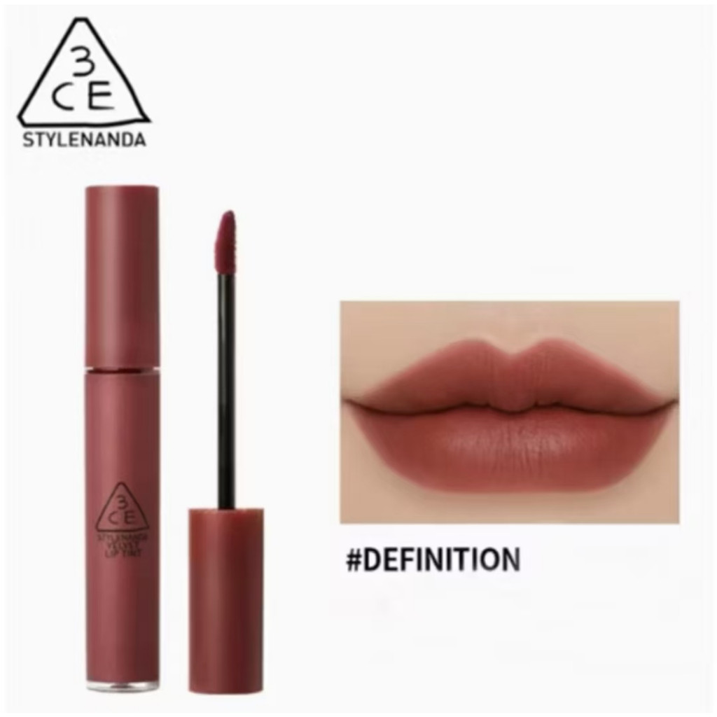 3ce Velvet Lip Tint Lipstick Gloss Soft Matte | Shopee Philippines