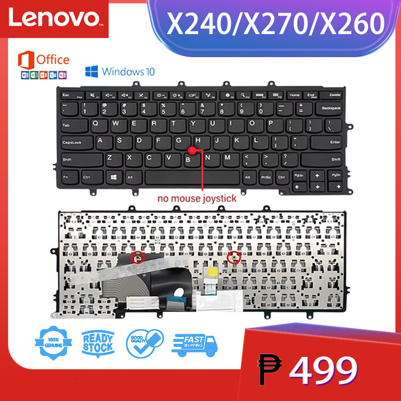 Lenovo ThinkPad Keyboard for X240 X260 X270 Replacement PHILIPPINE STOC ...