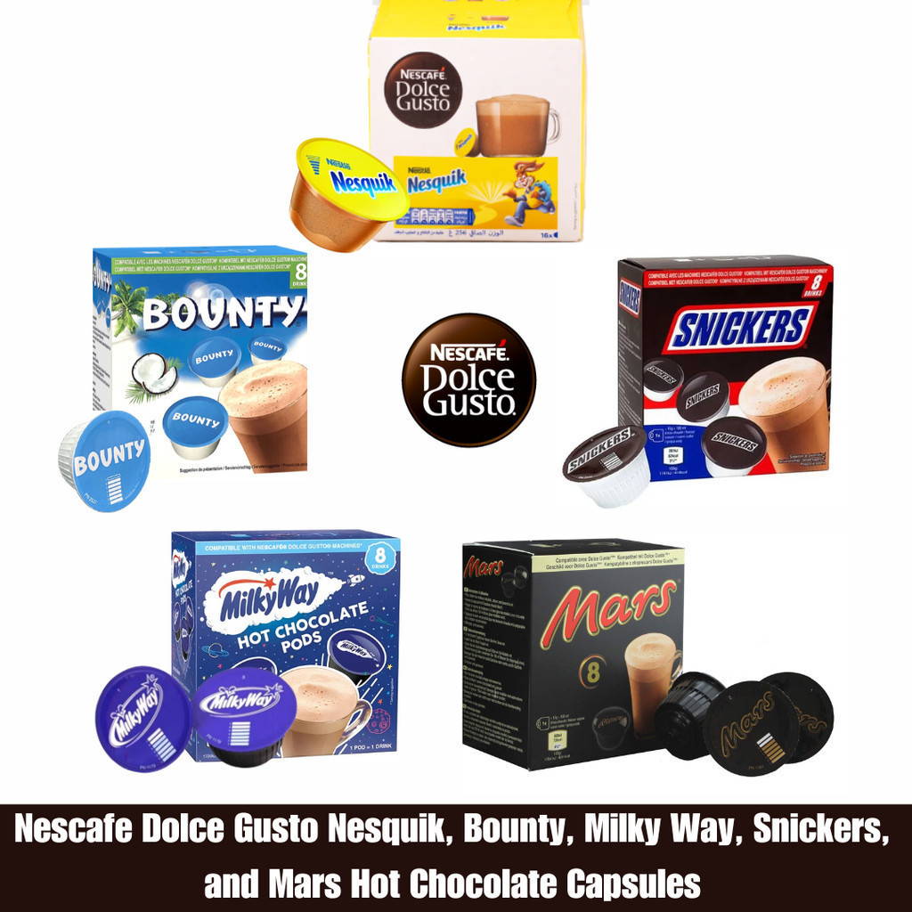 Dolce Gusto Hot Chocolate Drink Capsules Best Before 30/Nov/2025 or ...