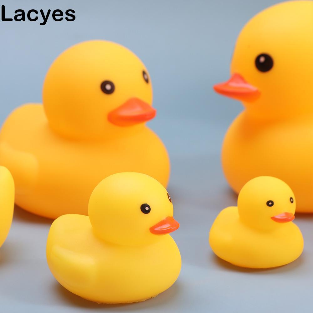 LACYES Duck with Squeeze Sound Bath Toy, with Squeeze Sound Float ...