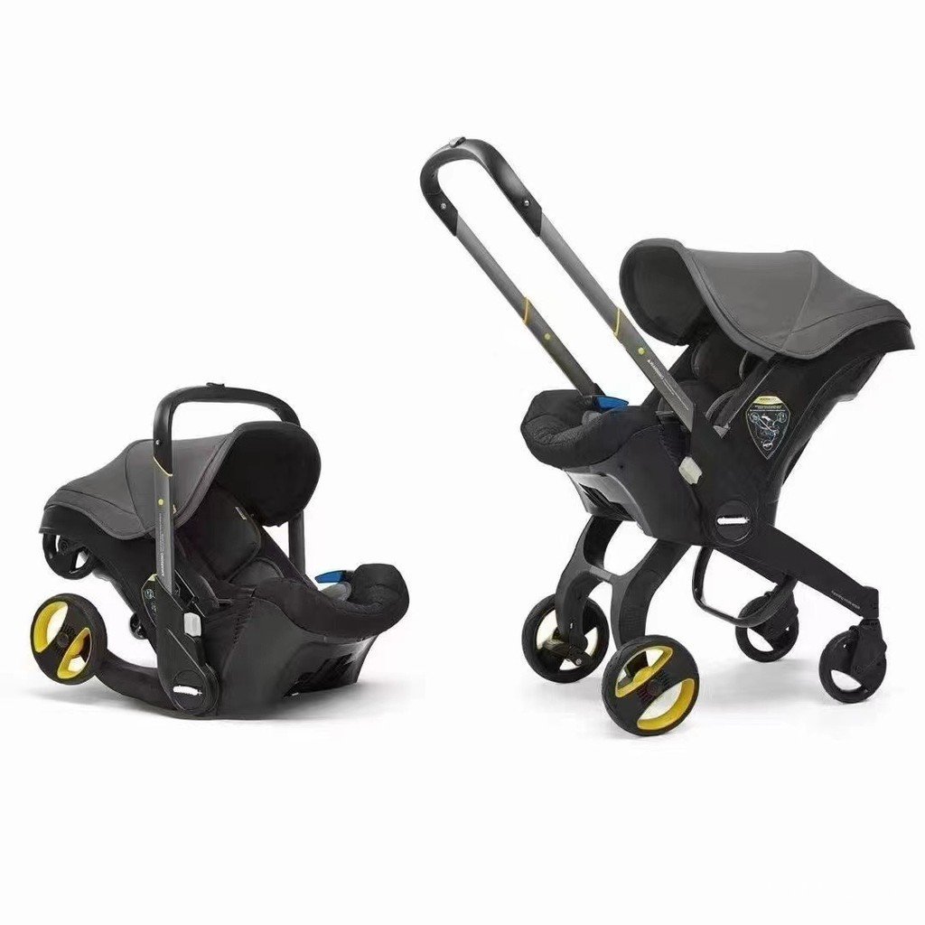 Baby Stroller0-121 Month 4-in-1 Stroller Cradle Carrying Basket Safety ...