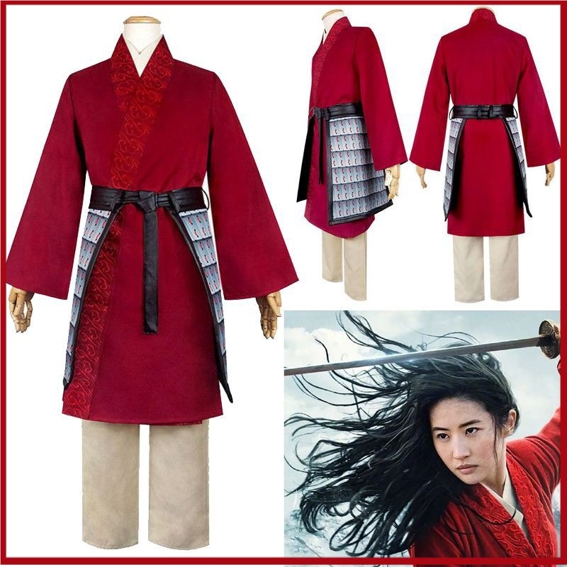 COD Hua Mulan Chinese Hanfu Cosplay Costume Women Girl Dress Halloween ...