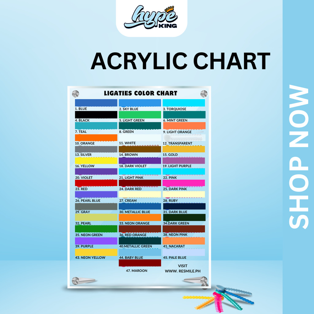 47-Color Acrylic Display Organizer – Multi-Purpose Storage Board ...