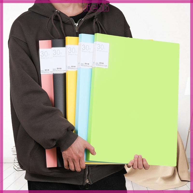 Richh A2 A 3 4K Display Book Folder with Sleeves Presentation Folders ...