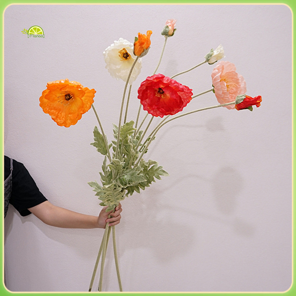 High-quality Artificial Flowers Natural Atmosphere Decor Realistic Faux ...