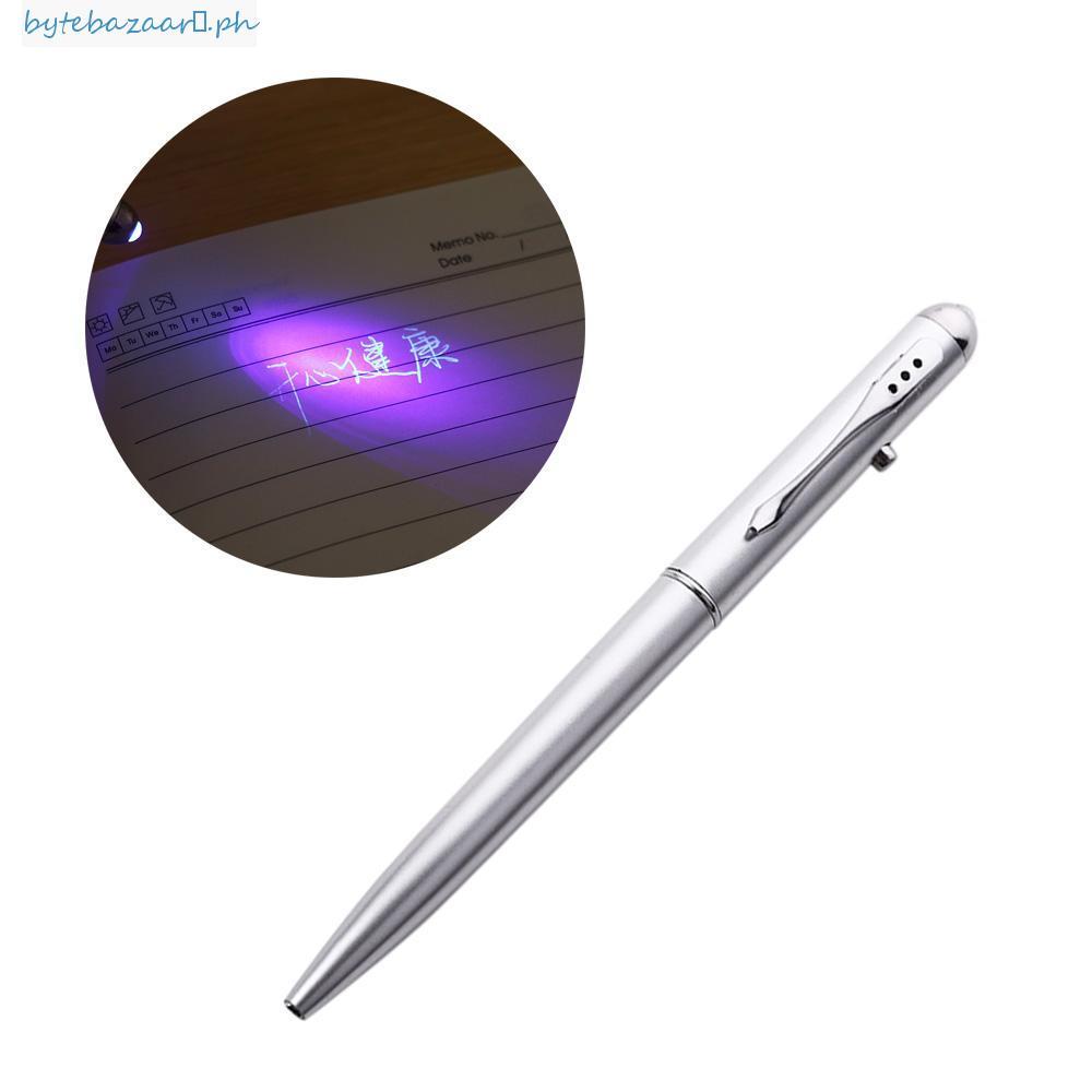 BYTEBAZAAR Invisible Ink Pen For Secret Message Highlighter Marker Drawing Colorless Luminous ...