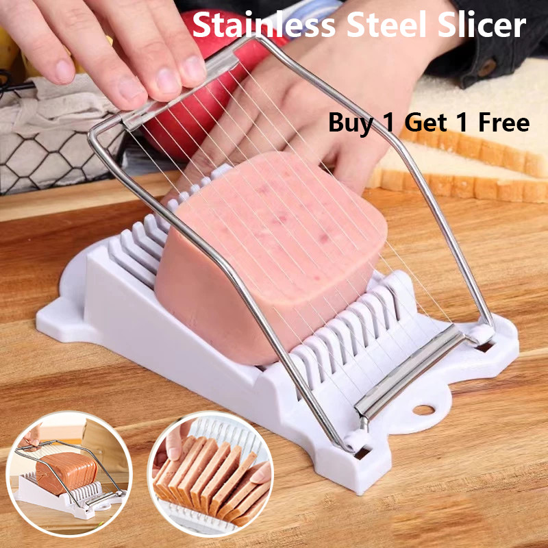 Stainless Steel Luncheon Meat Slicer Boiled Egg Fruit Soft Cheese ...