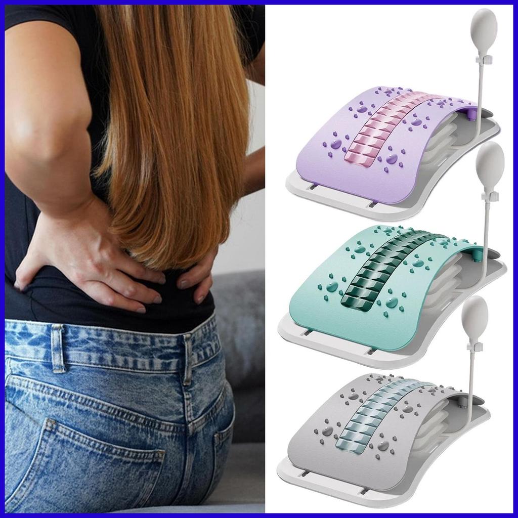 Lumbar Board Adjustable Lumbar Cracker Board Massager Spine Deck ...
