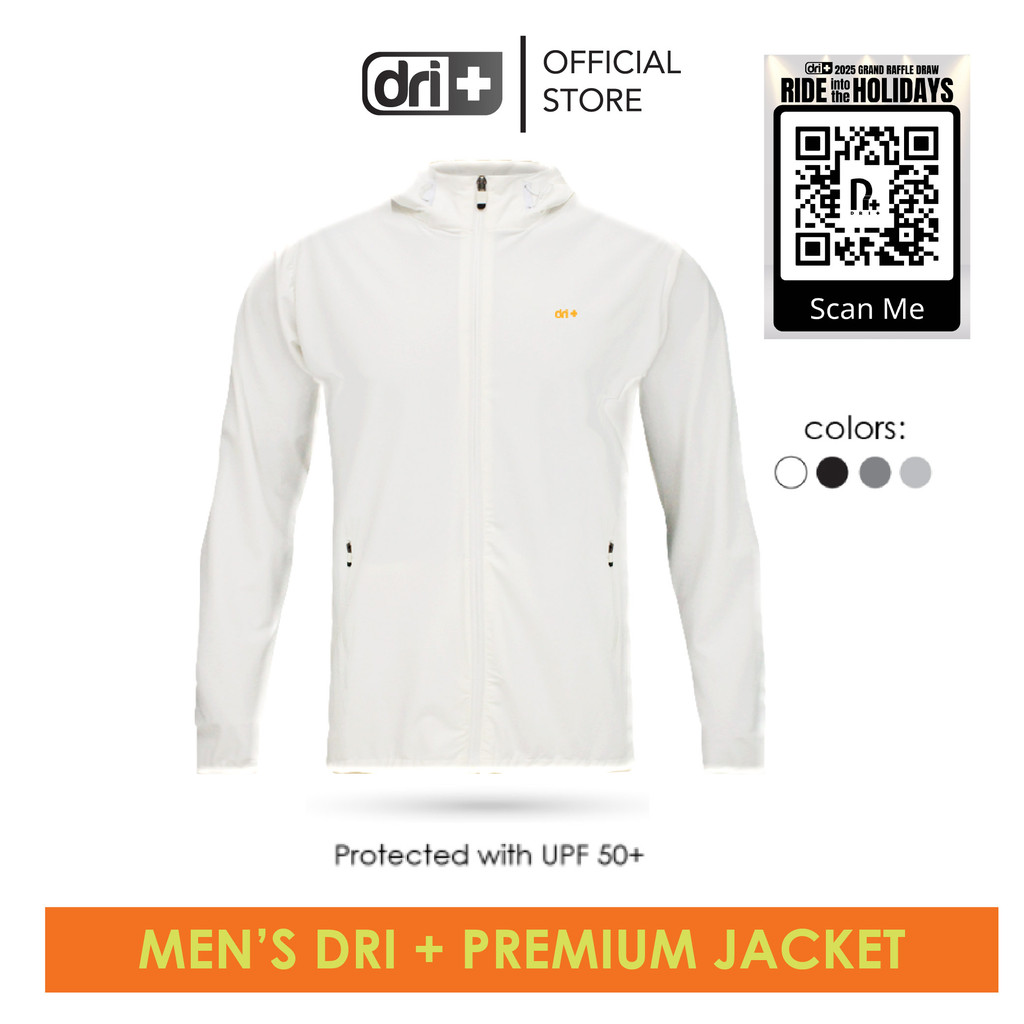 Dri Plus Men's Premium Jacket 1 piece ODGJSE1101 | Shopee Philippines