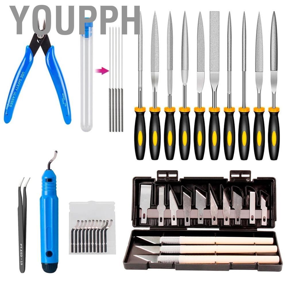 Youpph 3D Printer Kit Deburring Nozzle ing Needles Engraving Carving ...