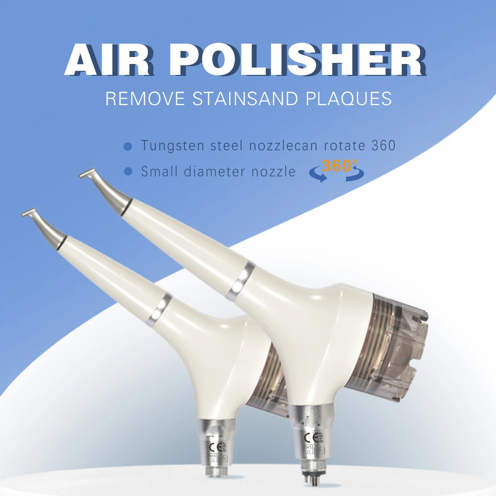 Dental Air Prophy Jet Tooth Whitening Cleaning Sandblasting Gun ...