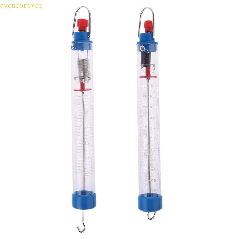 EV Newton Force Meter Spring Scale 25N 2500g 1N 100g Spring Dual-Scaled ...