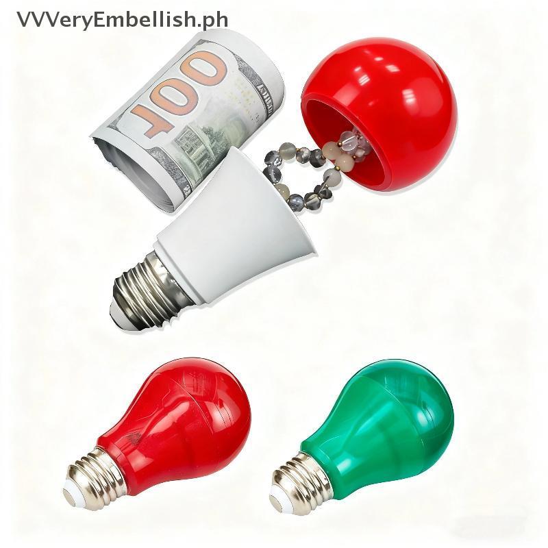 VVVeryEmbellish 1Pcs Christmas Disguised Light Bulb Home Diversion ...