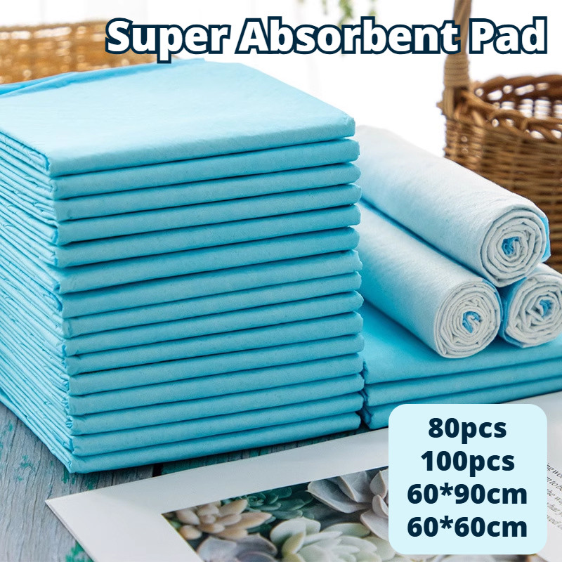 100PCS Underpads for Adults Disposable Adult Diaper Super Absorbent ...