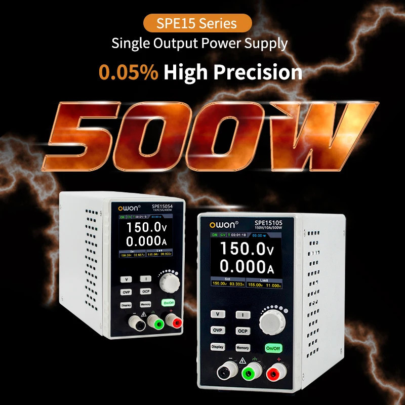 OWON SPE15054 SPE30054 Programmable DC Power Supply 150V 300V 500W ...