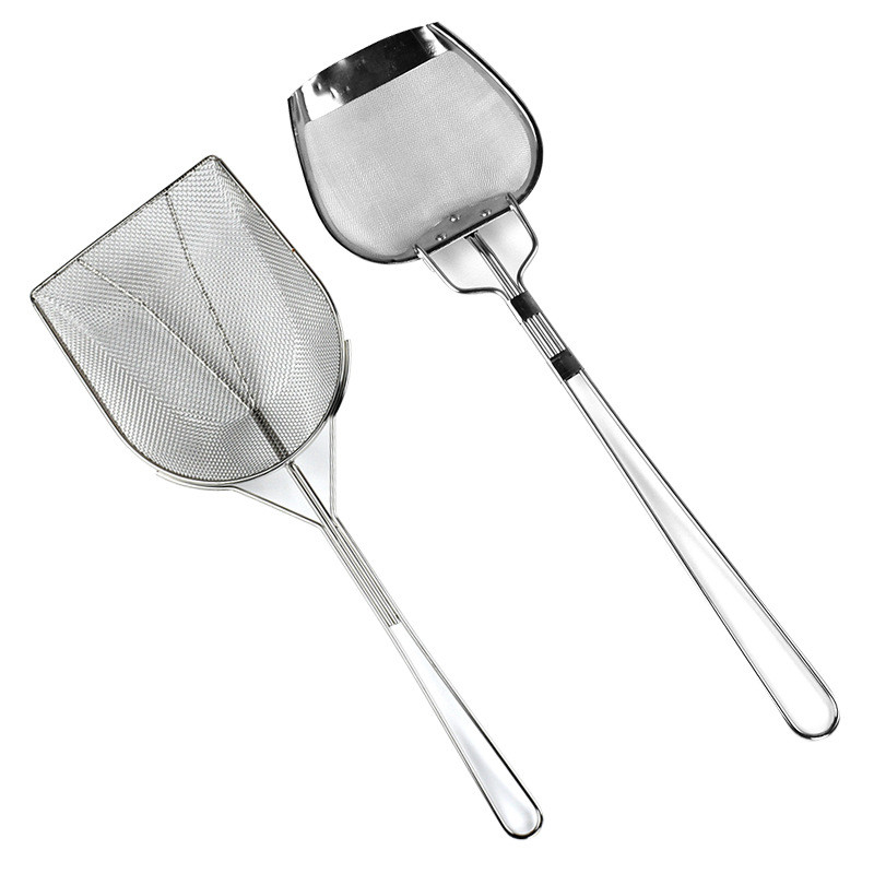 Wholesale Stainless Steel Square Oil Residue Shovel Fishing Residue Net ...