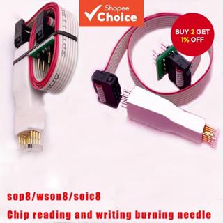 SOP8/WSON8/SOIC8 Surface Mount Probe Programmer BIOS Flashing IC Chip Downloader Spring Pin Line ...