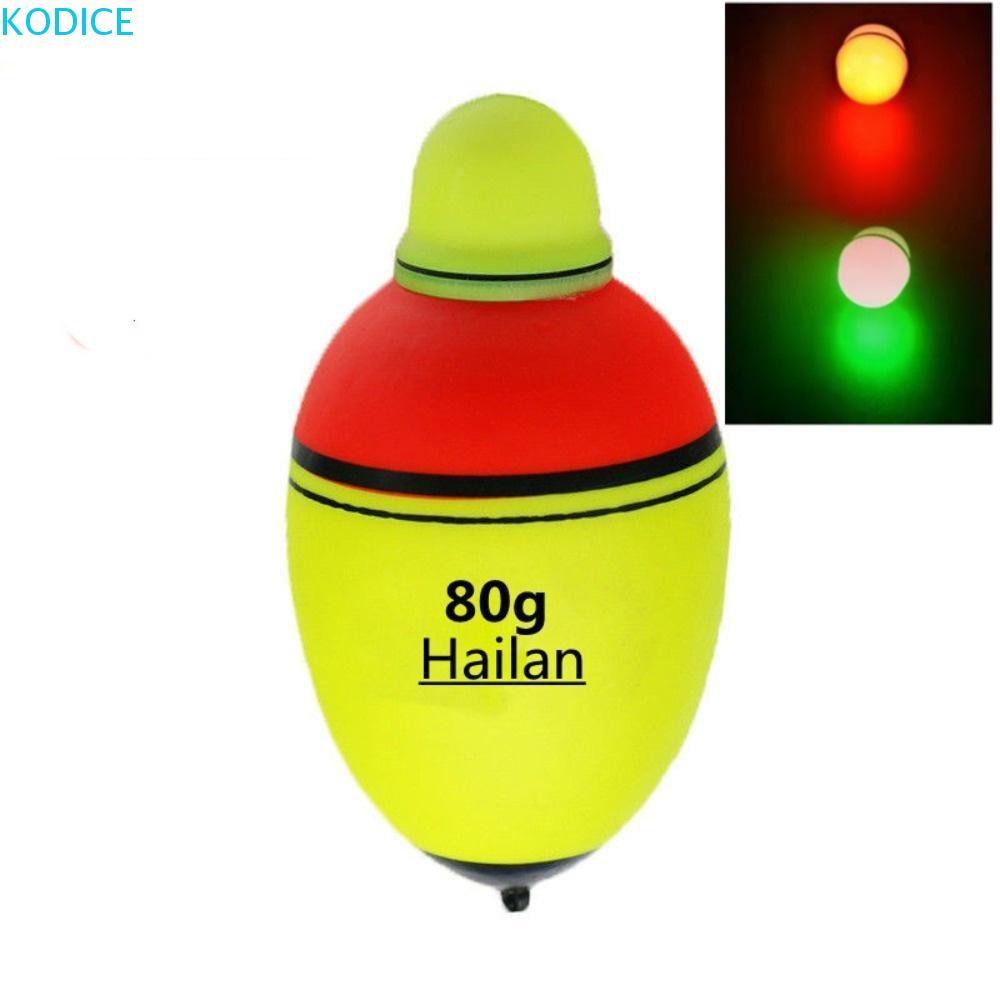 KODICE Luminous Fishing Float, 30g-100g Electronic Fishing Bobber, EVA ...