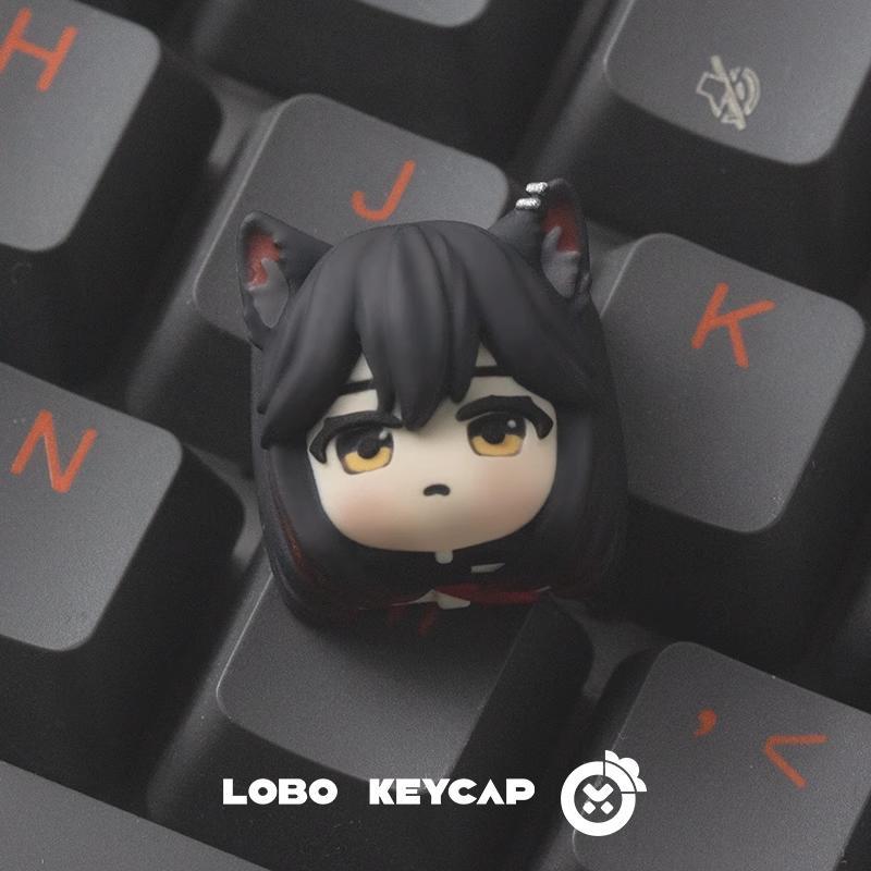 Lobo Texas Arknights Theme Artisan Keycaps Resin Keycap | Shopee ...