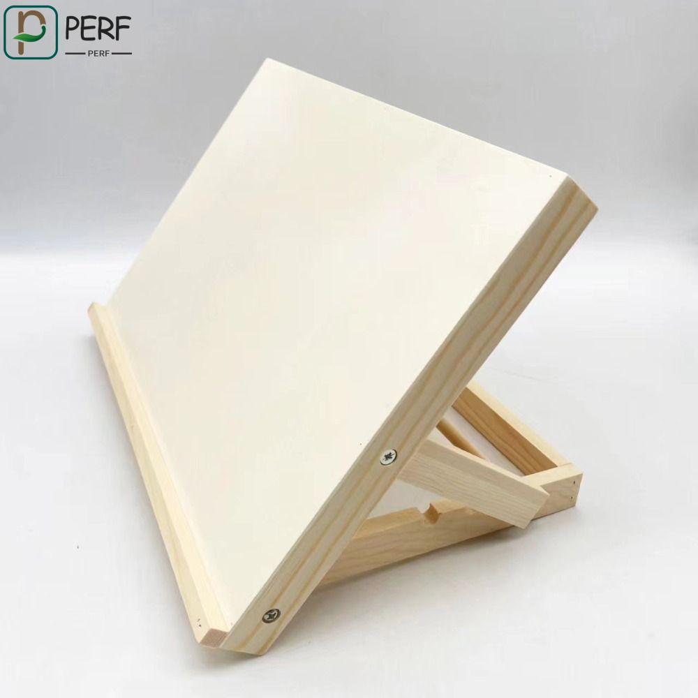 PERF Wood Drawing Easel, Portable Lightweight Tabletop Easel, Foldable ...