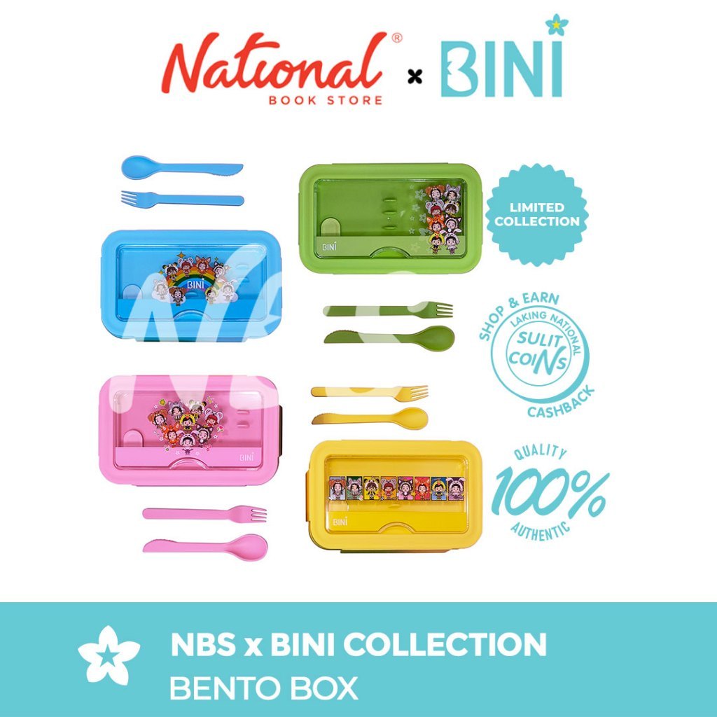 NBS x BINI Bento Box Assorted | Shopee Philippines