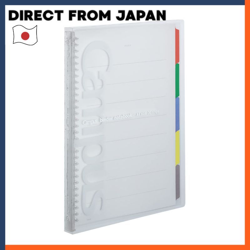 Kokuyo Campus Slim Binder Notebook A4 30-Hole | Shopee Philippines