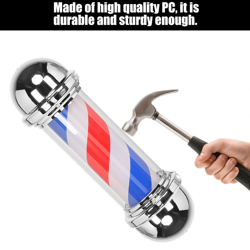 LED Turn Light Barber Shop Pole Sign Salon for Beauty | Shopee Philippines