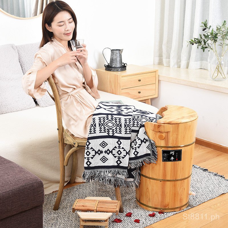 Wooden Private Parts Steaming Bucket Over Knee Steaming Bucket60cm ...