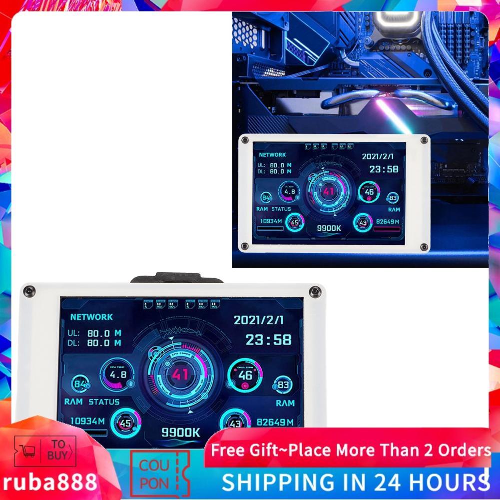 ruba888 3.5in USB Screen AIDA64 PC CPU Data Monitor Sensor Panel ...