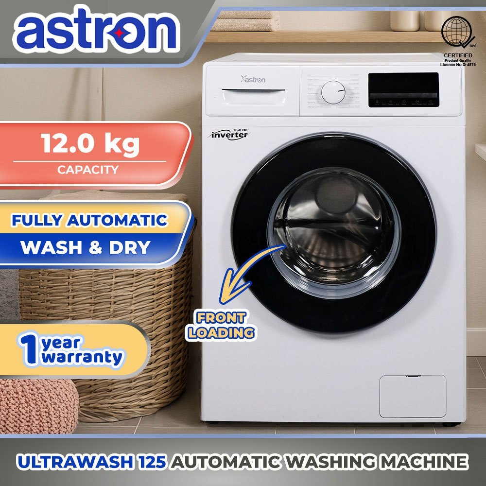 Astron ULTRAWASH125 Front Load Fully Automatic Washing Machine - Full ...