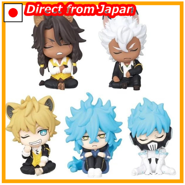 Kata-Zun Fig. Disney Twisted Wonderland Vol.3 Dorm Student Set of 5 ...
